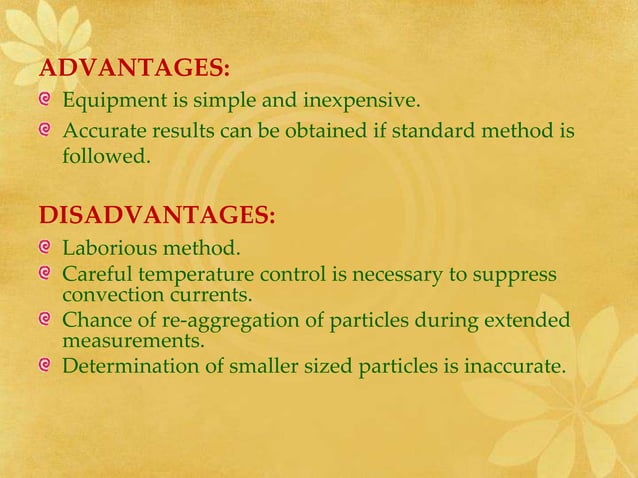 Particle size distribution and its methods | PPTX | Chemistry | Science