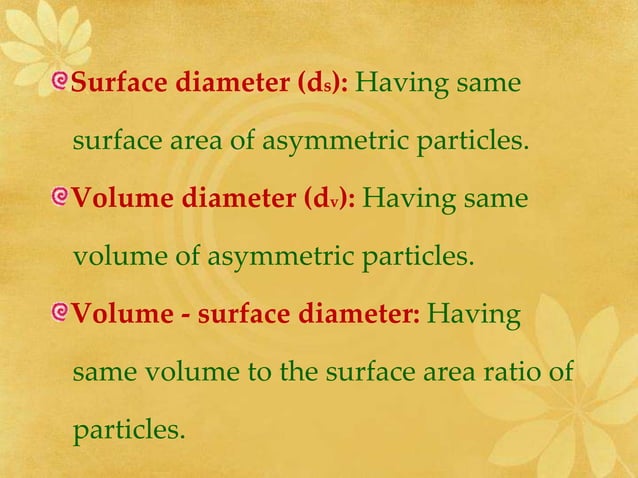 Particle size distribution and its methods | PPTX | Chemistry | Science