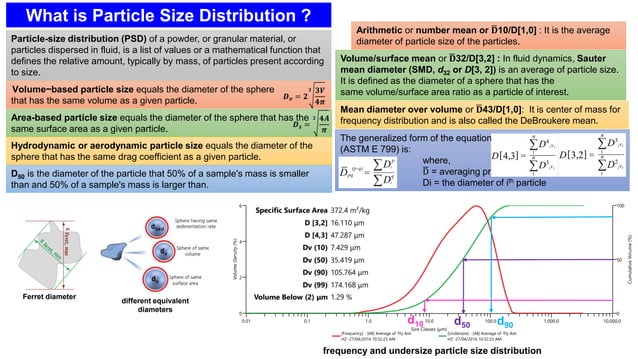 Particle Size Distribution (PSD) | PDF
