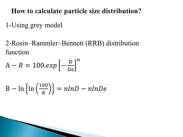 Particle size distribution of cement and concrete | PPTX | Geology ...