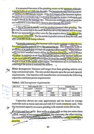 Particle size reduction procedures in feed and fodder processing | PDF