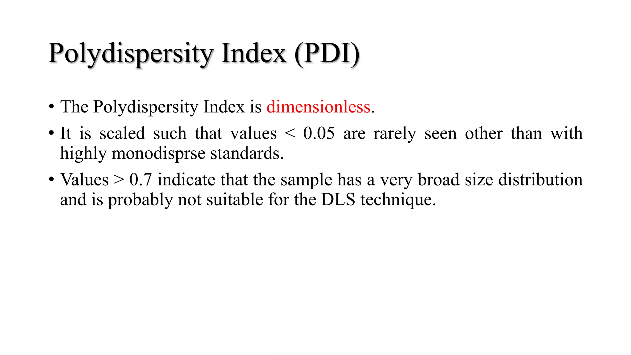 Particle size result interpretation | PPT