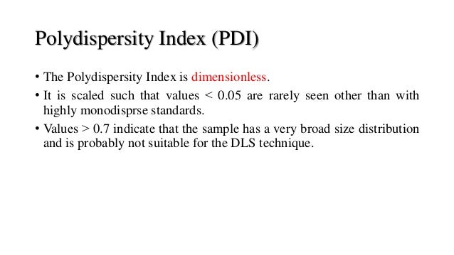 Particle size result interpretation Particle size result interpretation