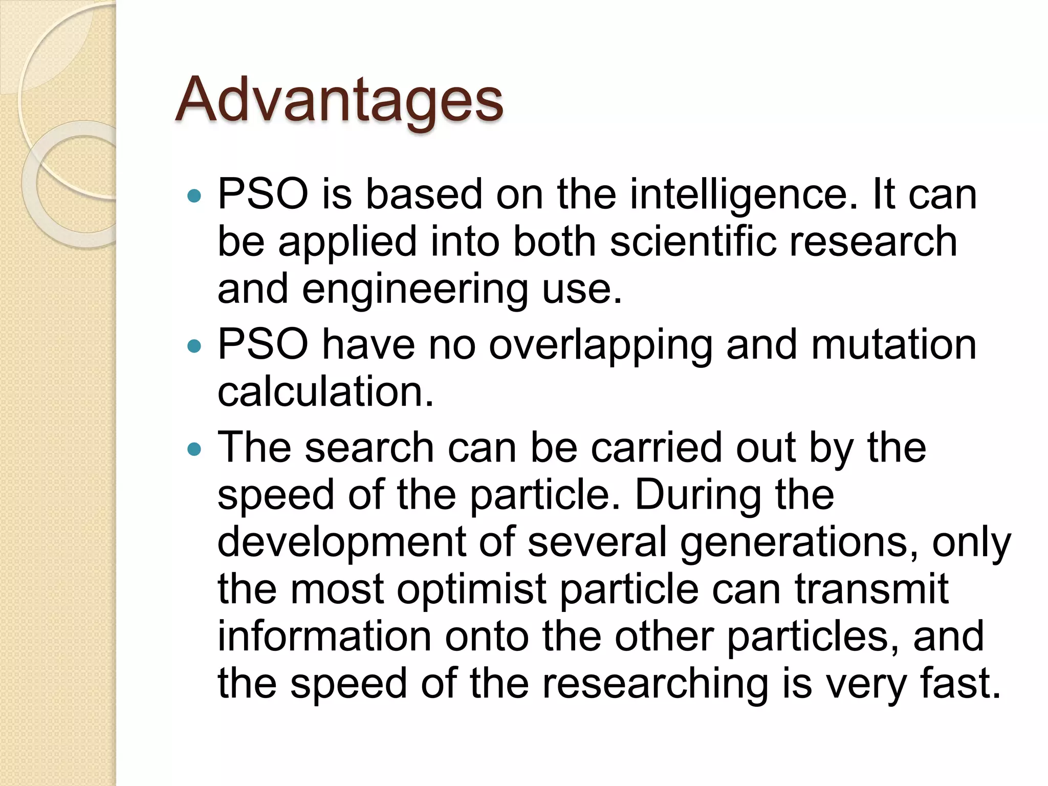Particle swarm optimization | PPTX