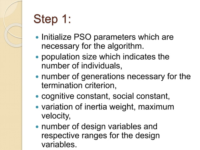 Particle swarm optimization | PPTX | Physics | Science