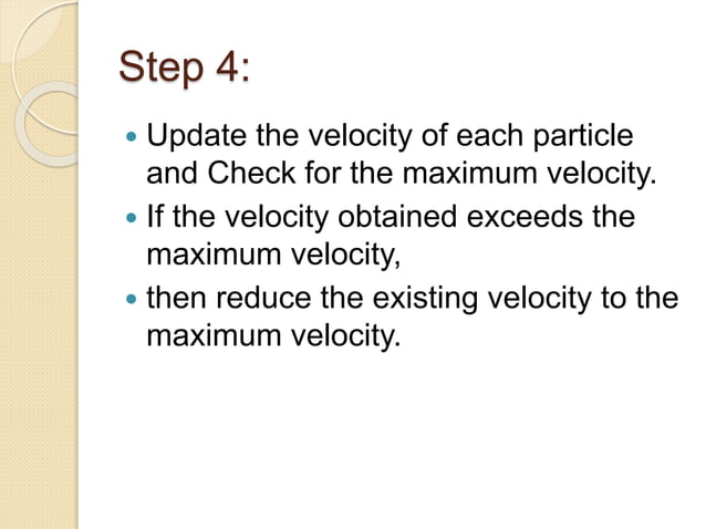 Particle swarm optimization | PPTX | Physics | Science