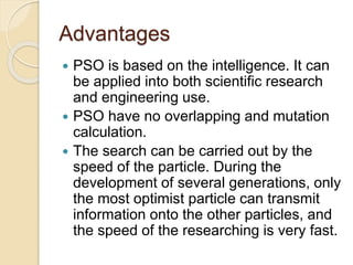 Particle swarm optimization | PPTX