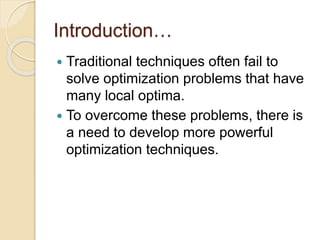 Particle swarm optimization | PPTX