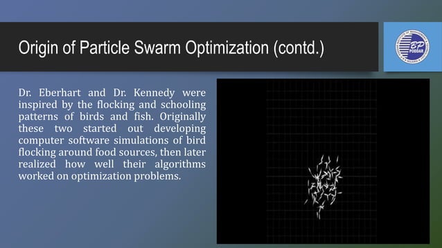 Particle swarm optimization | PPTX | Physics | Science