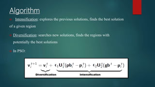 Particle swarm optimization | PPTX | Physics | Science