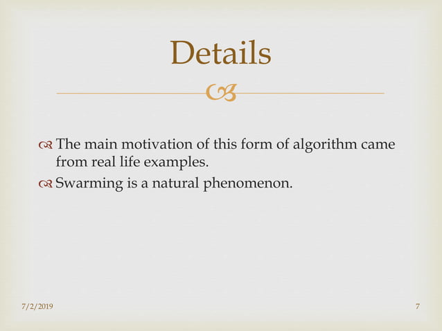 Particle Swarm Optimization | PPT