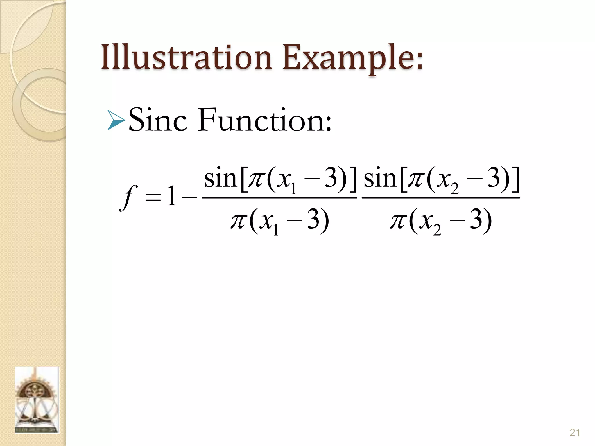 Particle Swarm Optimization and it's Applications in Electromagnetics | PPT