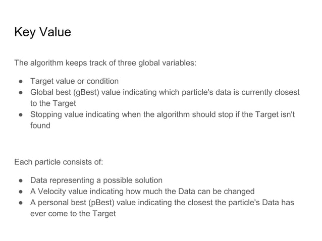 Particle Swarm Optimization On Pacman Game Problem Solving Ppt