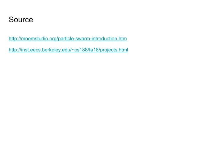 Particle Swarm Optimization On Pacman Game Problem Solving Ppt
