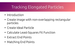 Particle tracking | PDF