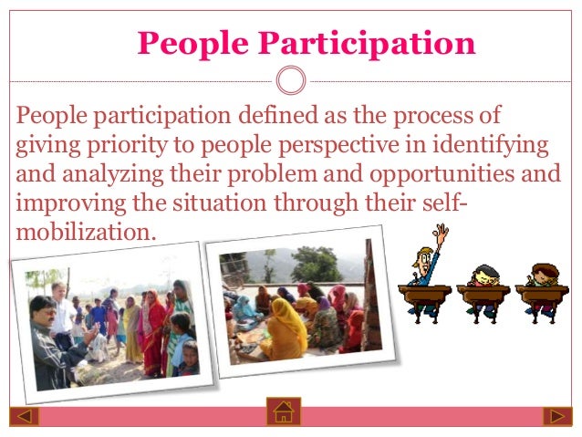 Participatory communication