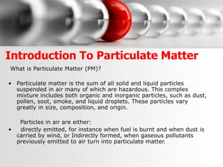 Particular matter | PPTX