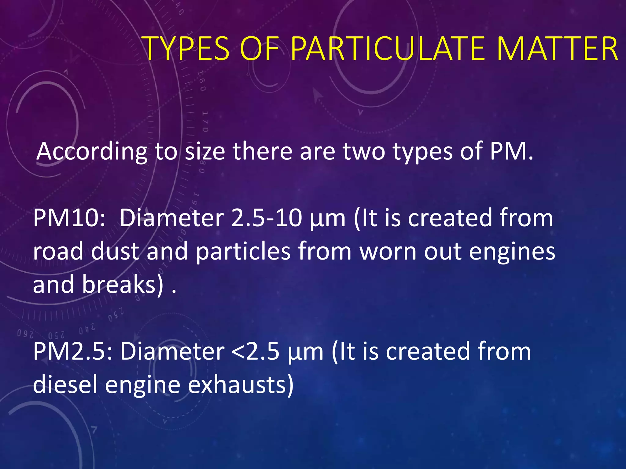 Particulate matter | PPTX