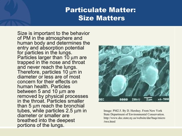 Particulate matter module ppt2 | PPT