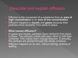 Particulate nature of matter | PPTX