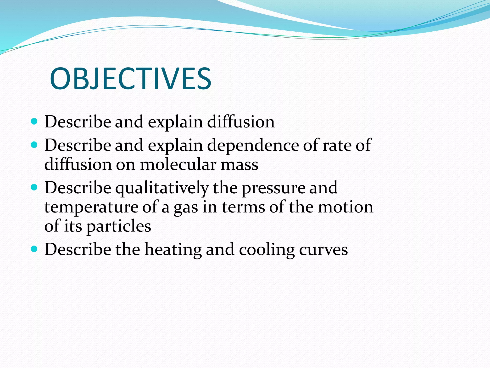 Particulate nature of matter -diffusion & heating curves | PPTX