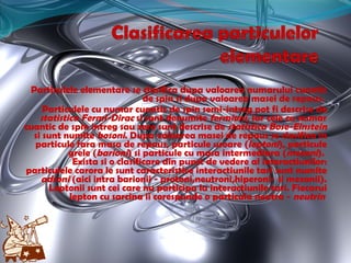 Particule Elementare | PPT