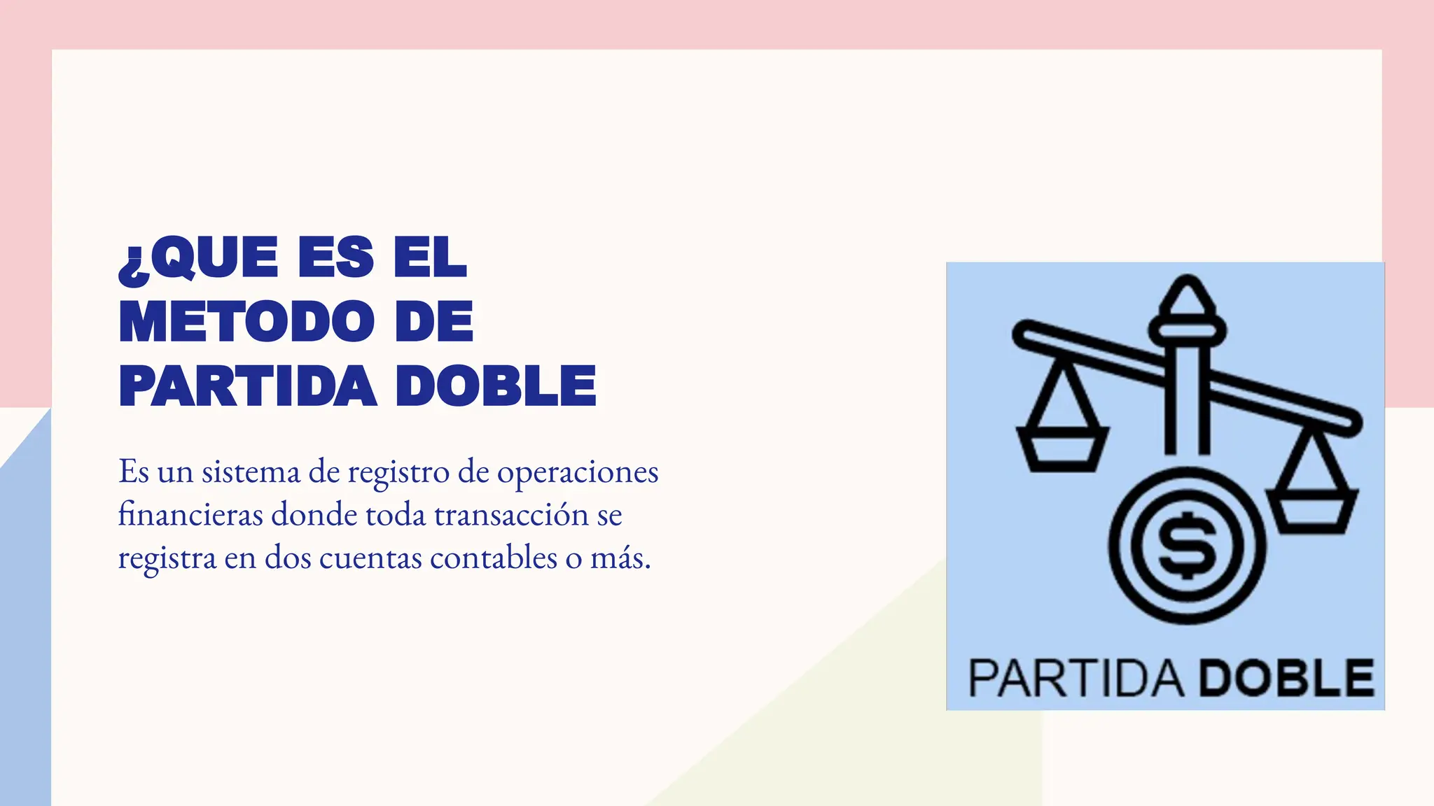 La partida doble como sistema de contabilidad | PDF