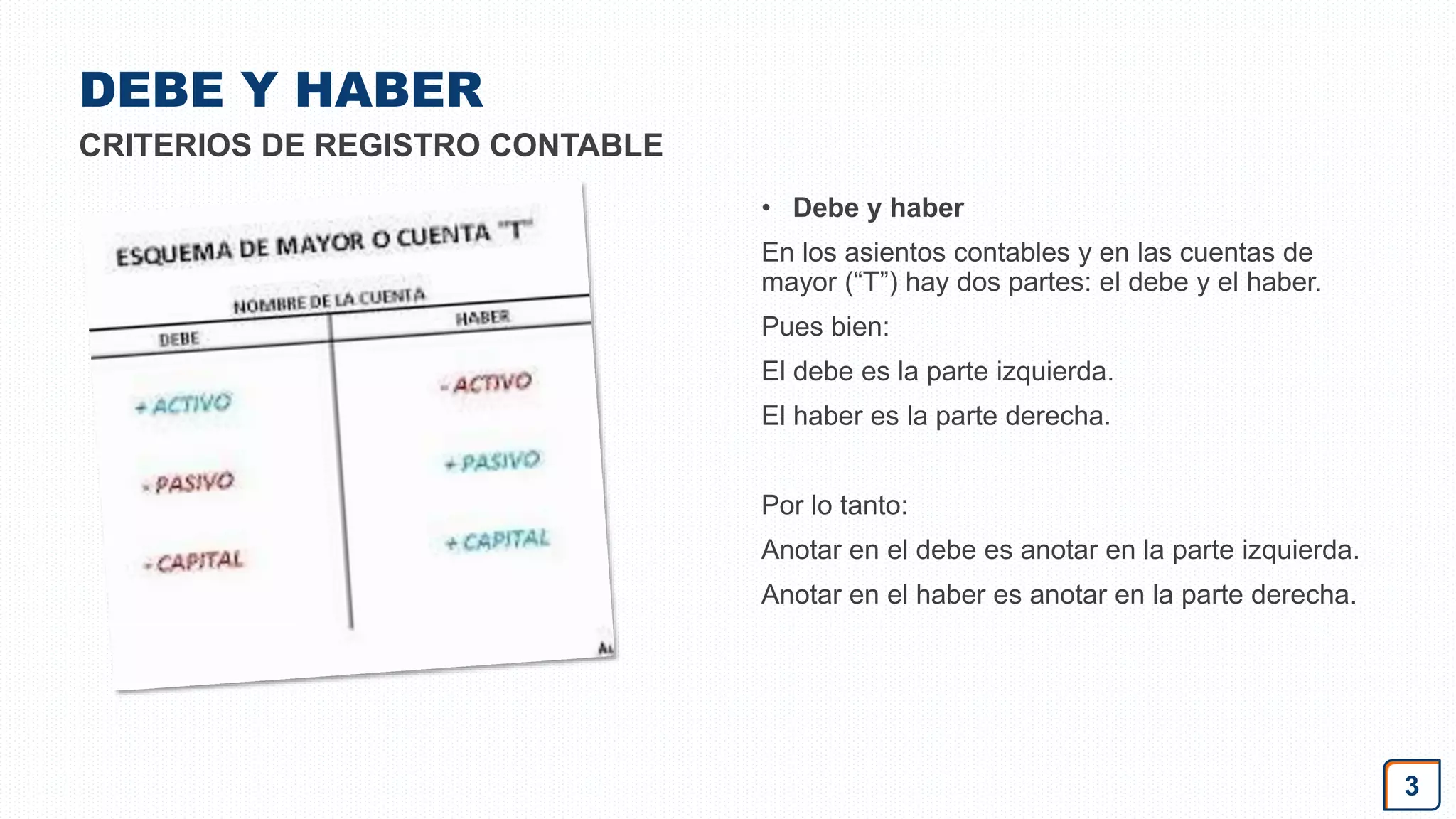 Partida doble en contabilidad sin la solución | PPT