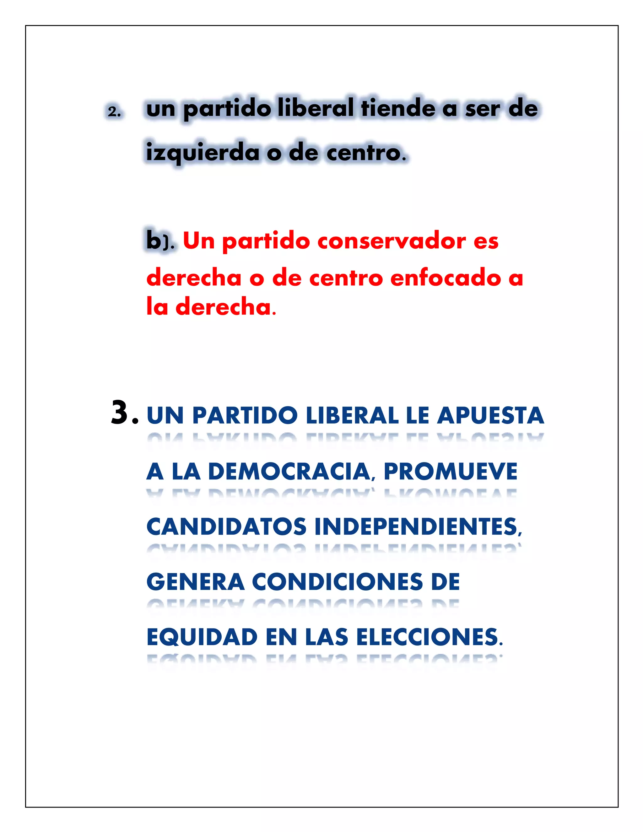 Partidos politicos de colombia | DOCX