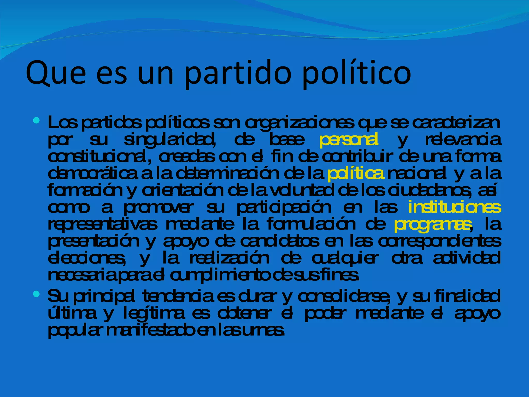 Partidos Politicos De Mexico Pan | PPT