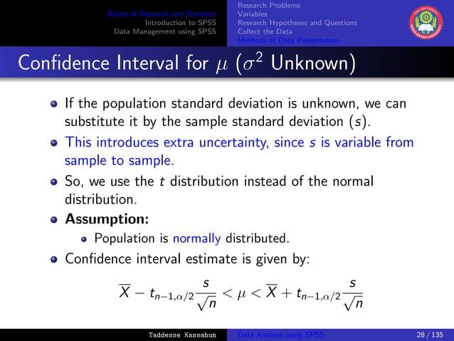 Data Analysis using SPSS: Part 1 | PDF