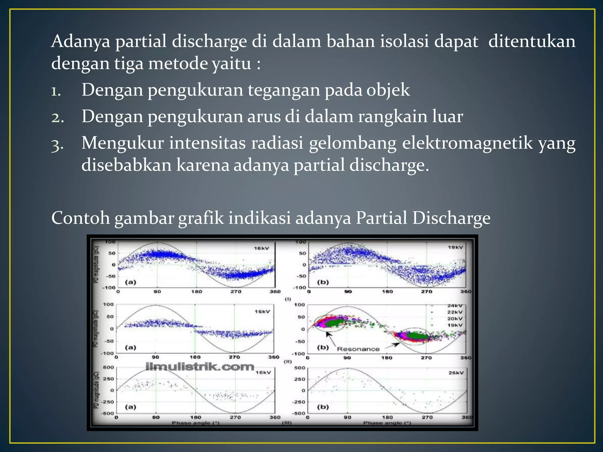 Partiel discharge dan korona | PPTX