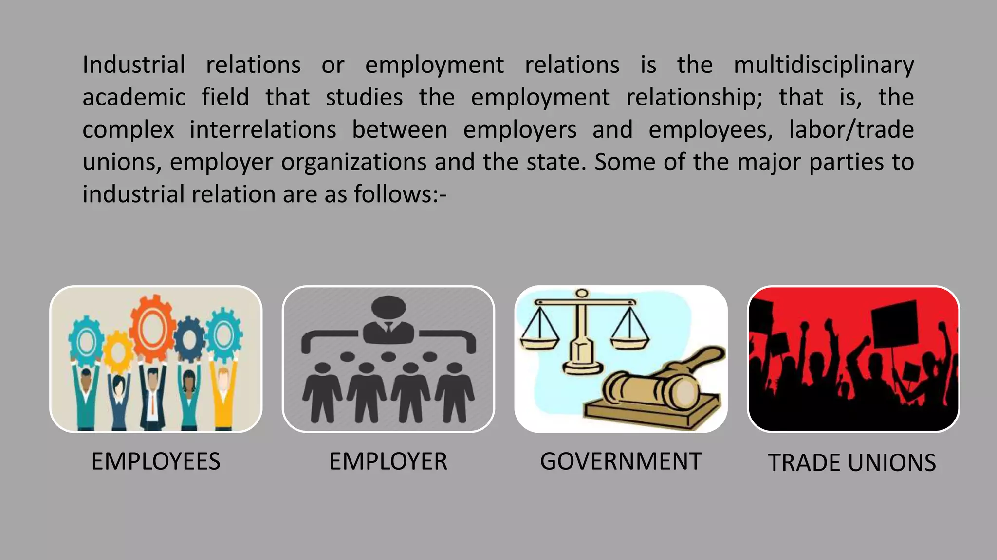 PARTIES TO IR AND THEIR ROLES IN IR | PPTX