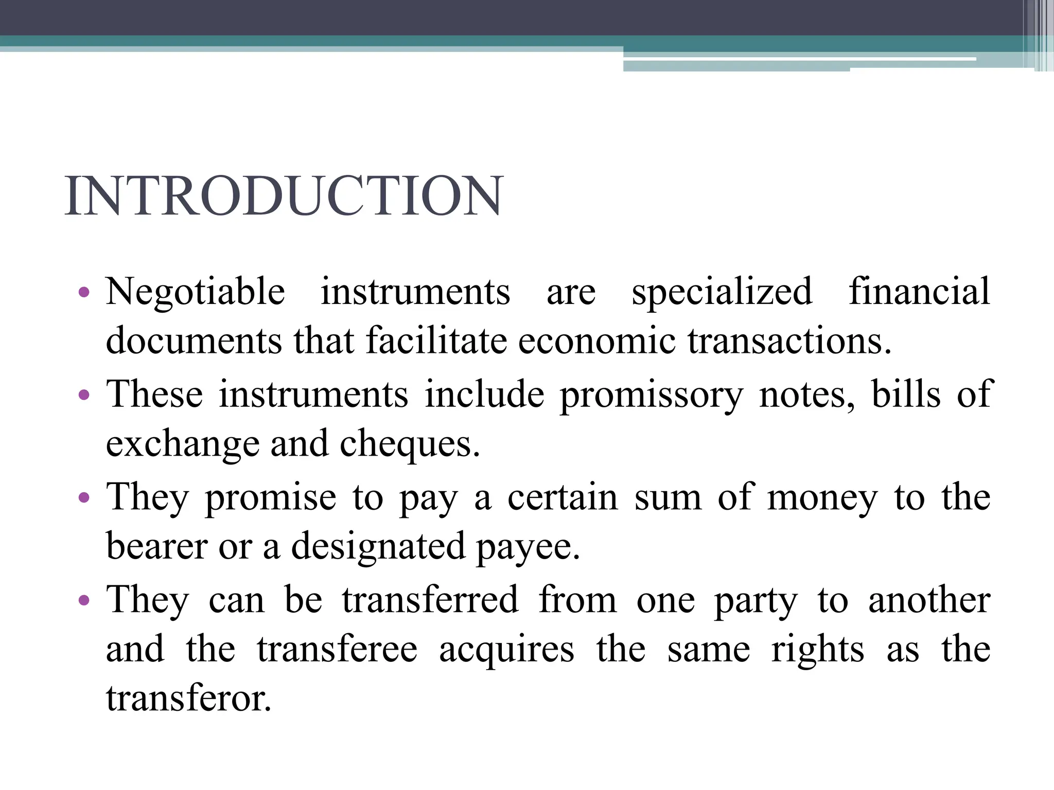 Parties to Negotiable Instruments Business Law | PPT | Law