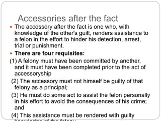 Parties to the crime | PPTX