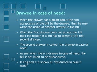 Parties to the negotiable instruments | PPSX
