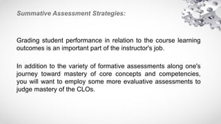 THE TYPES OF ASSESSMENT AND THEIR PURPOSES | PPTX