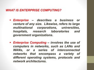 Part II - Enterprise Computing.pptx