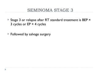 Part ii management of testicular carcinoma - dr vandana | PPT