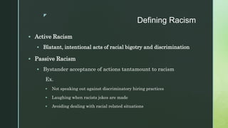 Part ii understanding racism, sexism, heterosexism, and class privilege ...