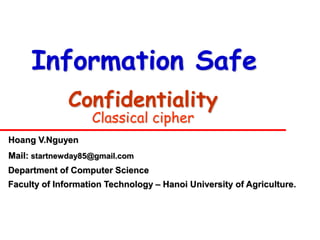 Classical cipher | PPT