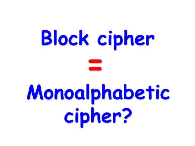Modern block cipher | PDF