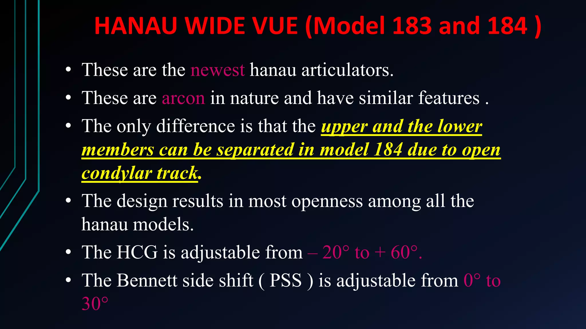 Part ii articulators | PPTX