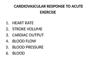 PART IIb-Cardiorespiratory Response to Acute Exercise.pptx
