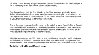 The harmonization of Genesis 1 and 2 | PDF