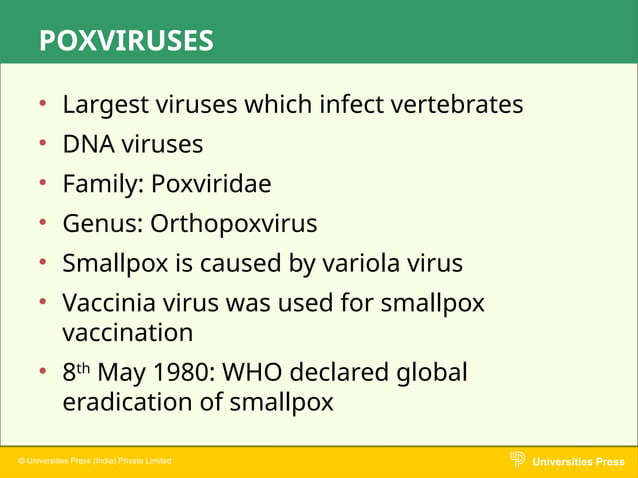 Part III - Chapter 50 - Poxviruses_ed.pptxoooo | PPT