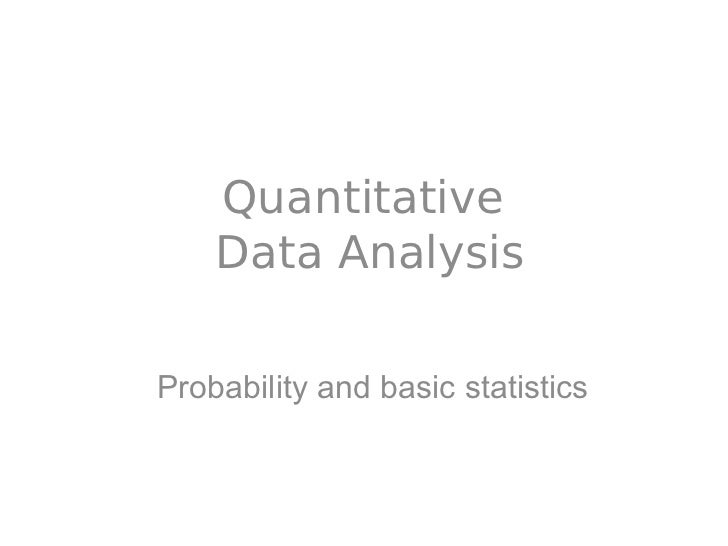 Probability and basic statistics with R