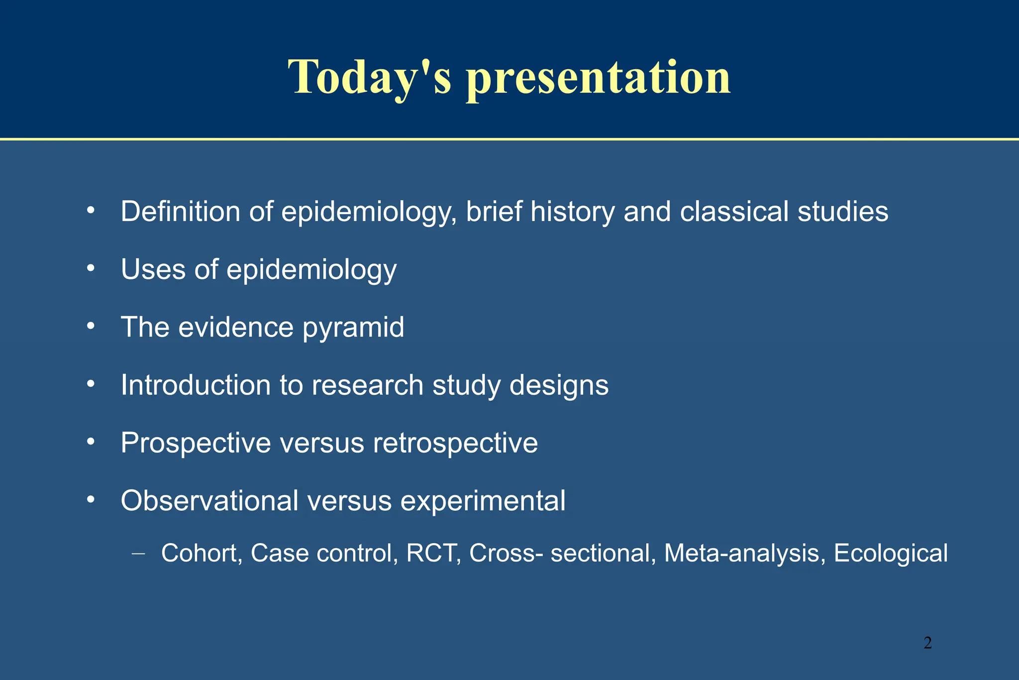 part II introduction-study-designs. pharmacy practicepptx | PPTX