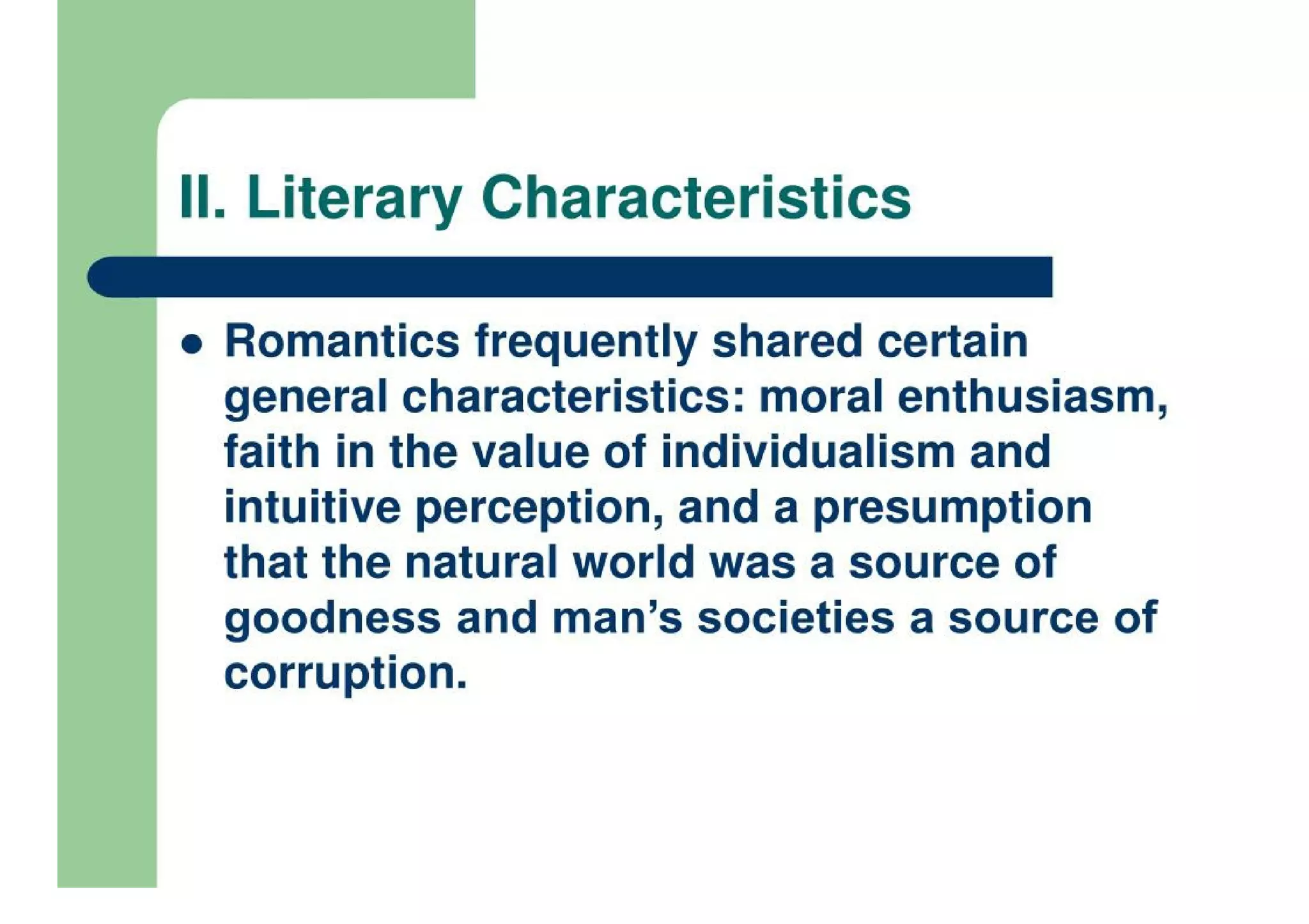 Part III The Literature Of Romanticism | PDF | Poetry | Books and ...