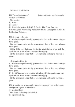 PART I Introduction to Economics© 2012 Pearson Educati.docx